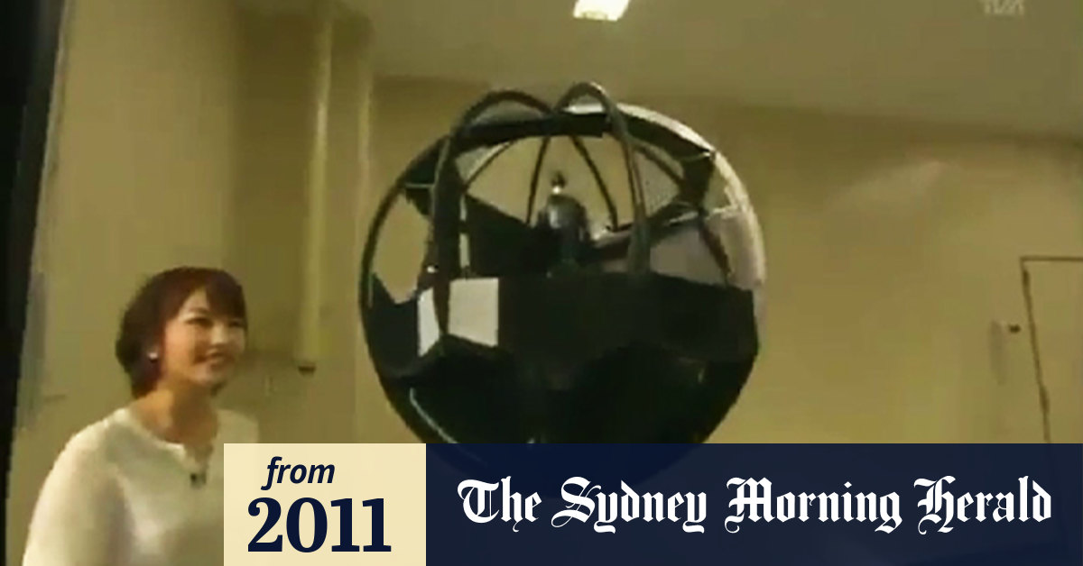 Video: Flying sphere to saves lives