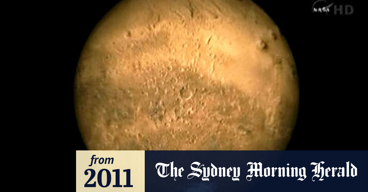 Video: Running water on Mars?