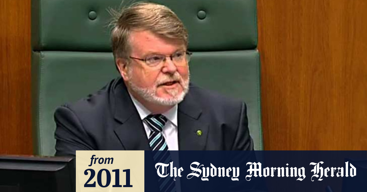 Video: Harry Jenkins resigns as Speaker