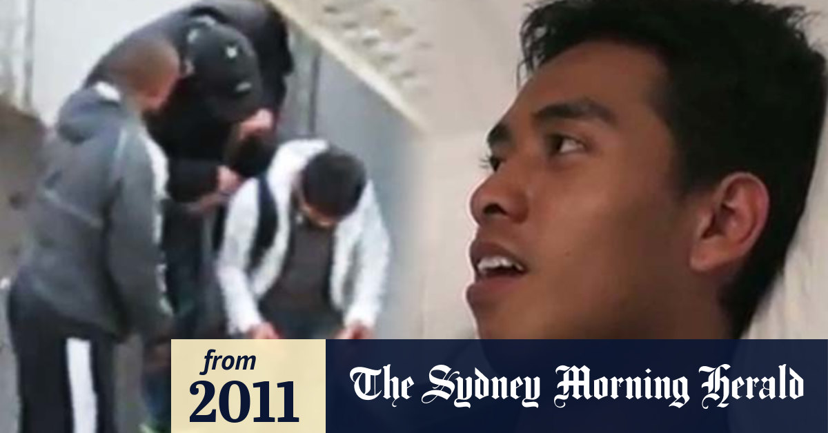 Video: 'They were threatening to stab me'