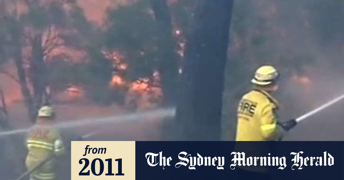 Video: NSW bushfire still rampant