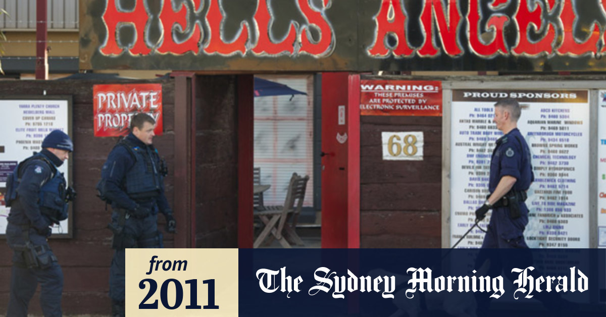 Video: Police raid four Hells Angels properties