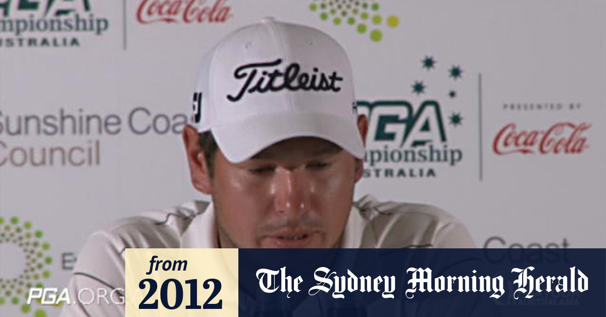 Video: First round Australian PGA leader Daniel Popovic
