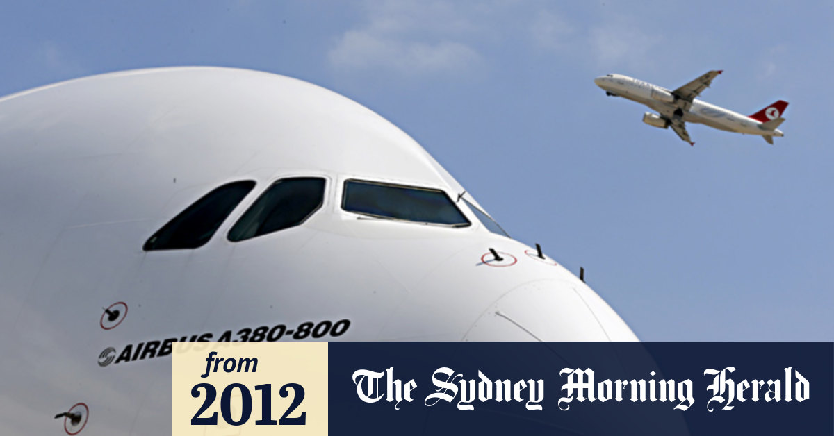 Video: Airbus's line up a new way to travel