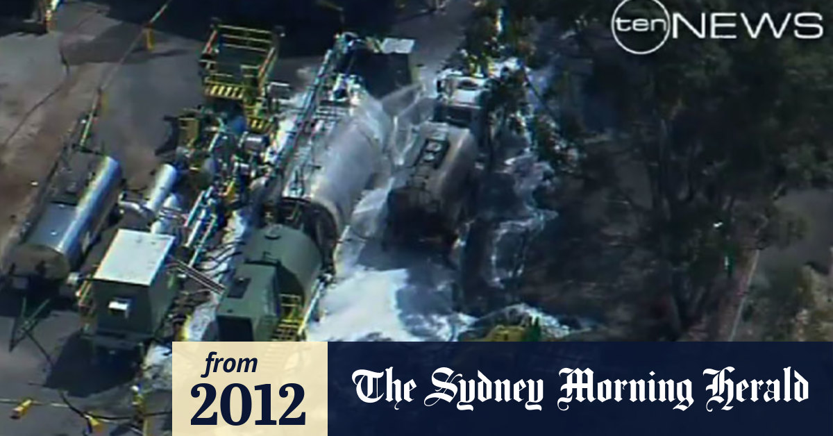 Video: Boral tanker explosion at Narangba