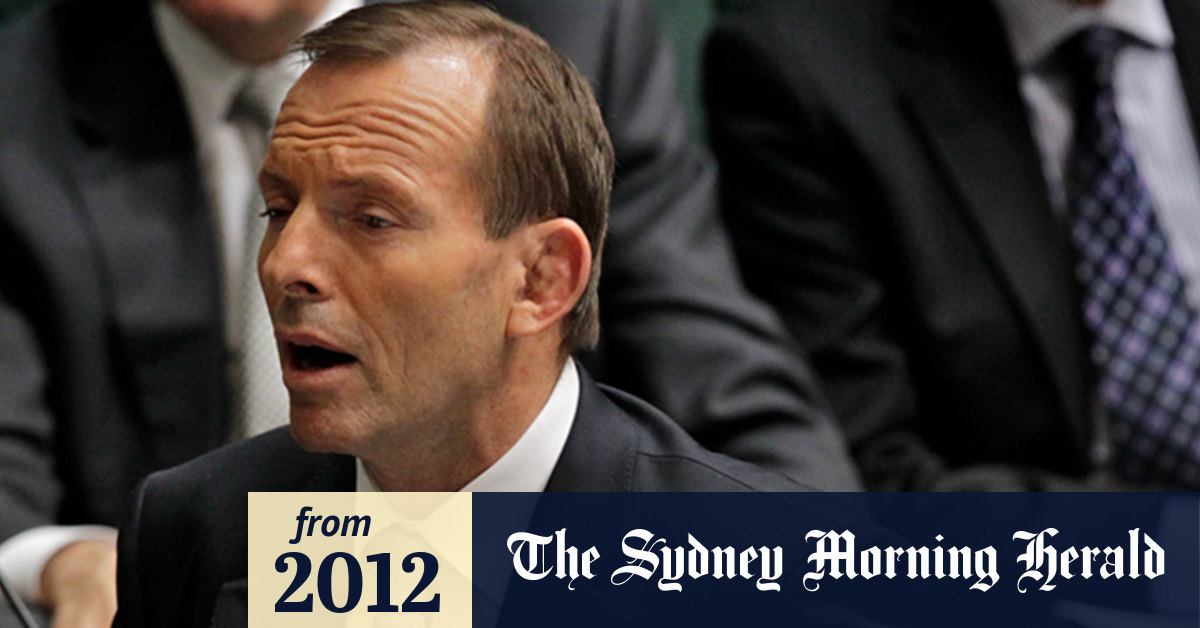 Video: Abbott ejected from parliament