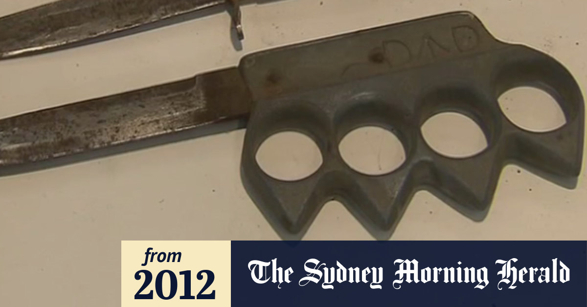 Video: Weapon amnesty draws a horrific haul