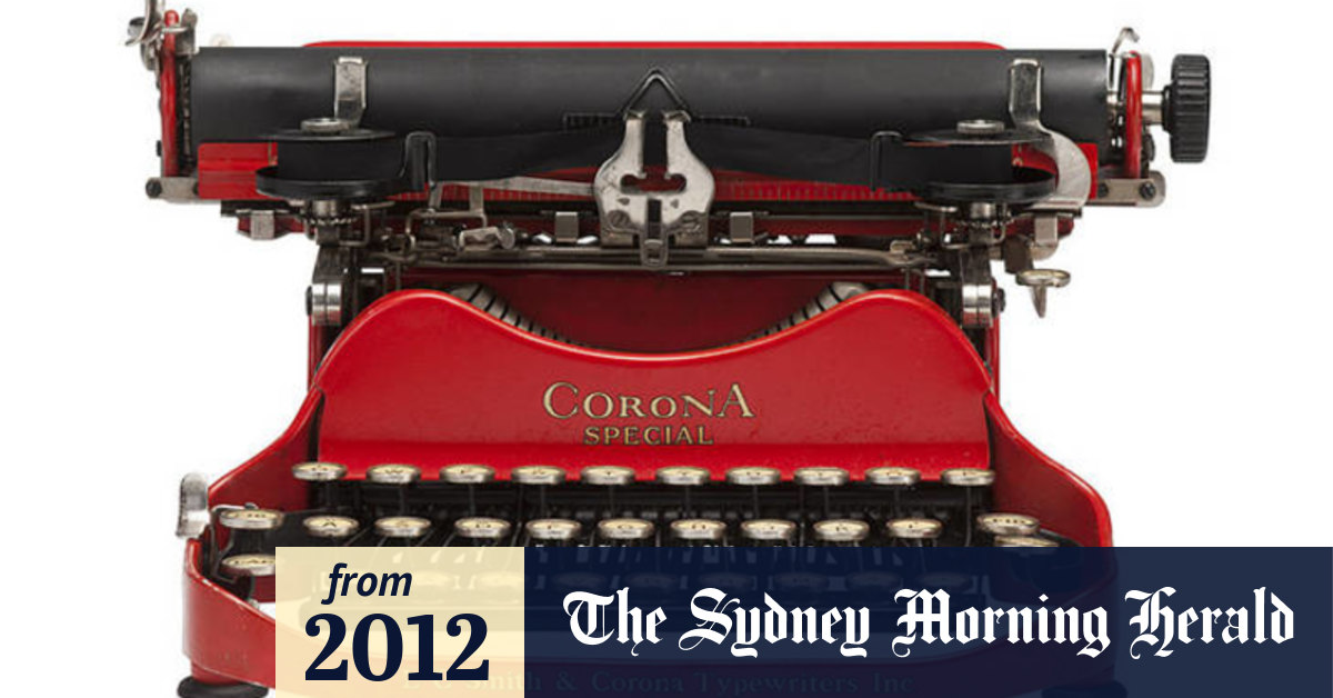 Video: Robert Messenger's typewriter collection on show