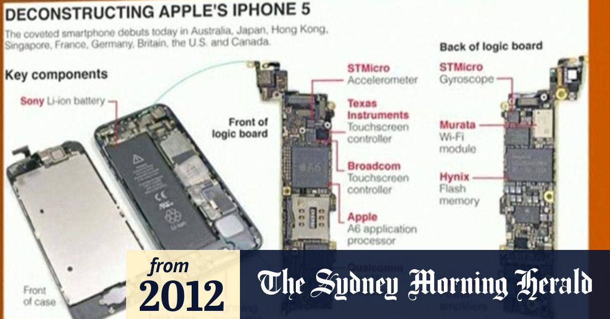 Video: What's inside the iPhone 5?
