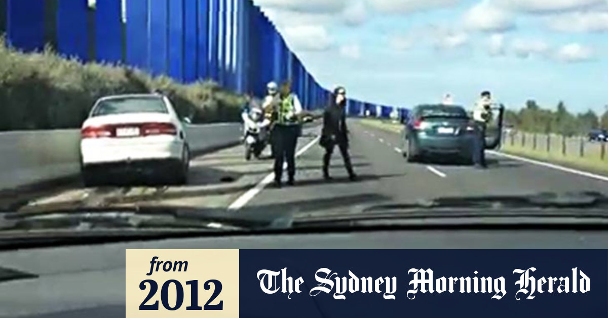 Video: Video emerges of 'human roadblock' incident