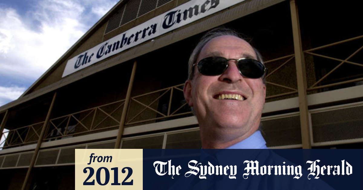 Video: Graham Downie reflects on 39 years as a Canberra Times journalist