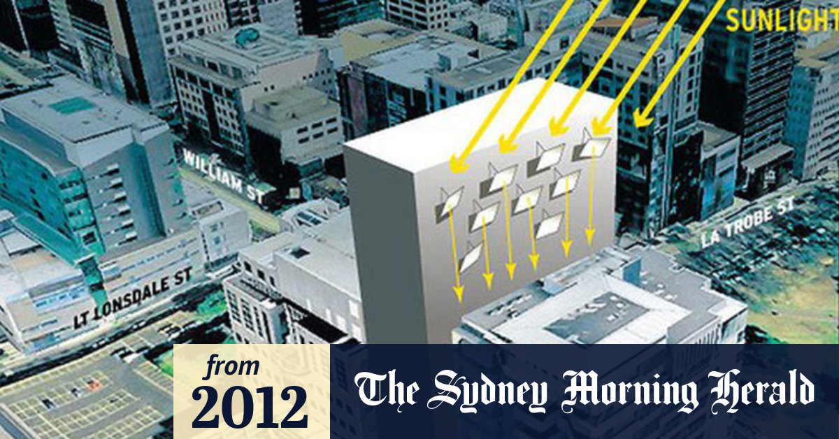 Video: Mirrors to bring light to city building