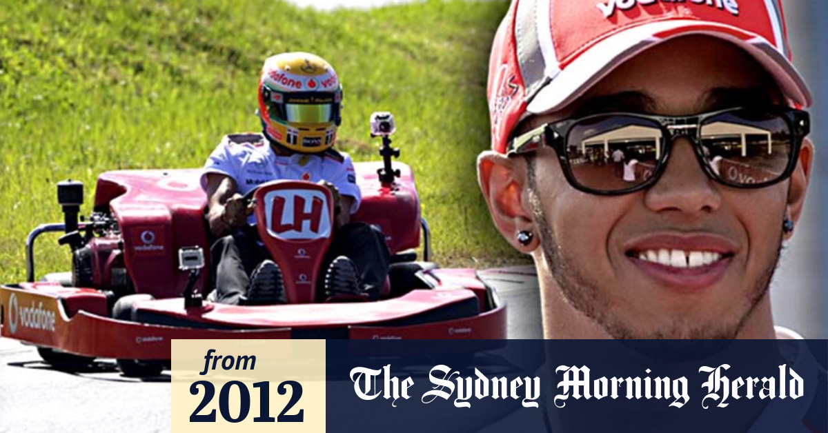 Video: Go-karting with Lewis Hamilton
