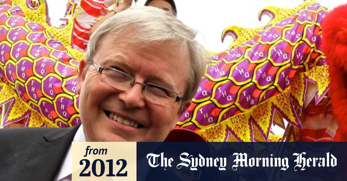 Video: RAW VISION: Kevin Rudd jokes in Mandarin