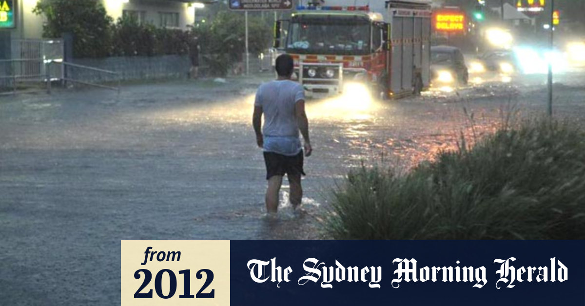 Video: Rain 'the worst I've ever seen'