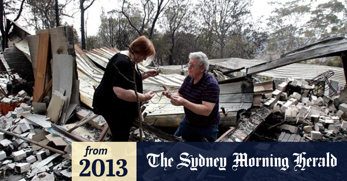 Video: Bushfire victims strike gold