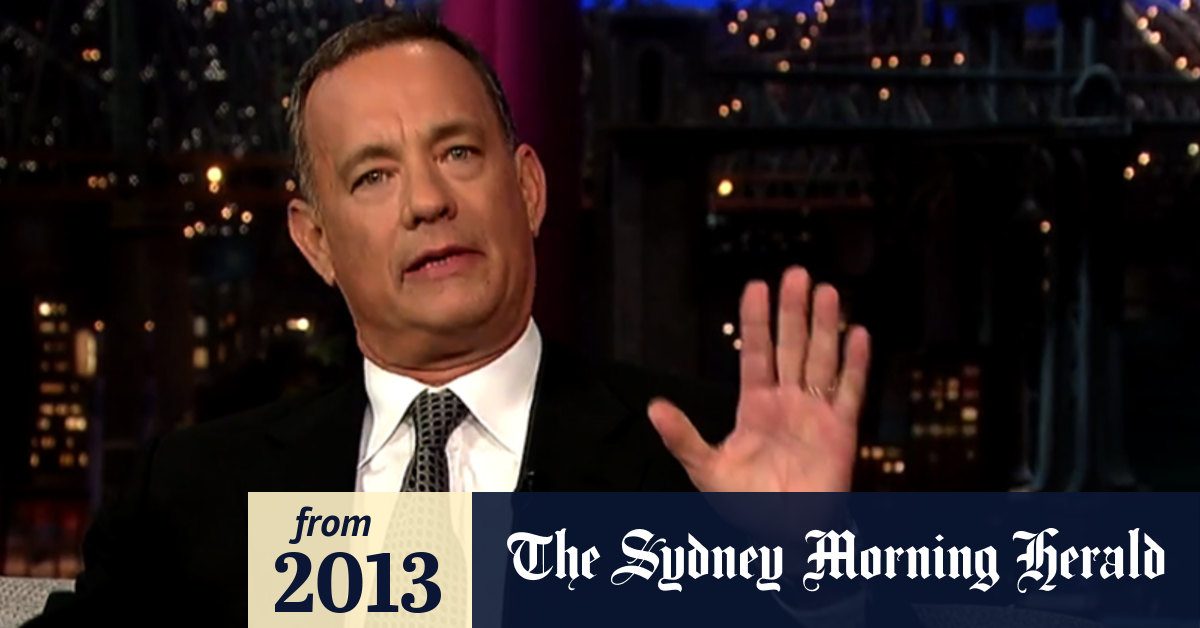Video: Tom Hanks reveals health problem