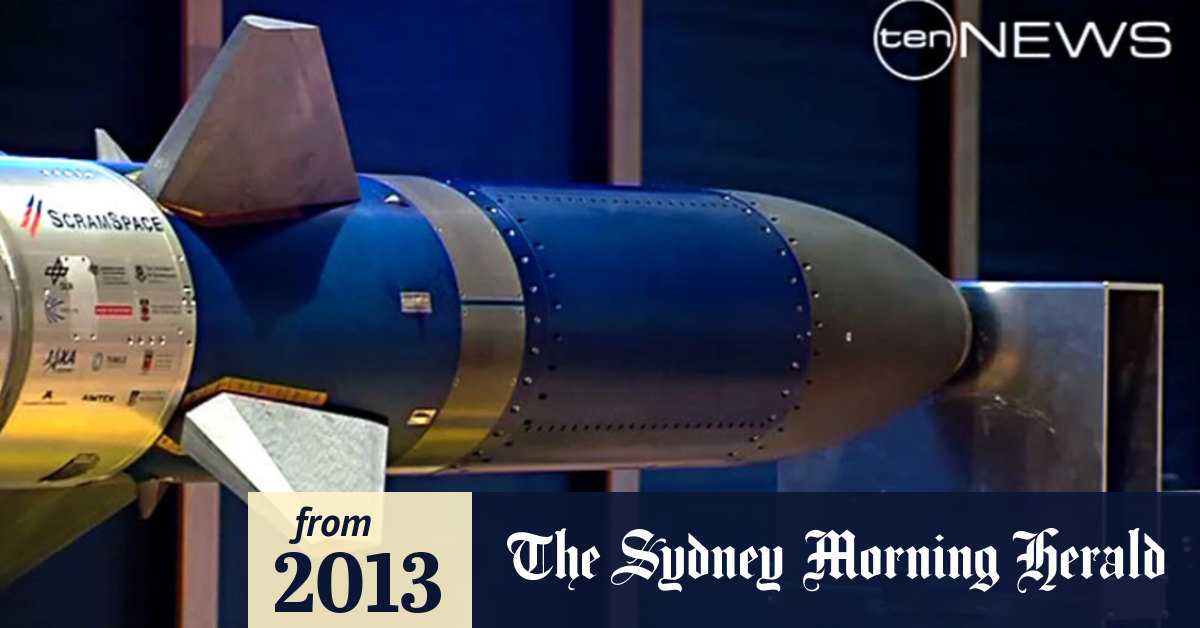 Video: Supersonic rocket on kamikaze mission