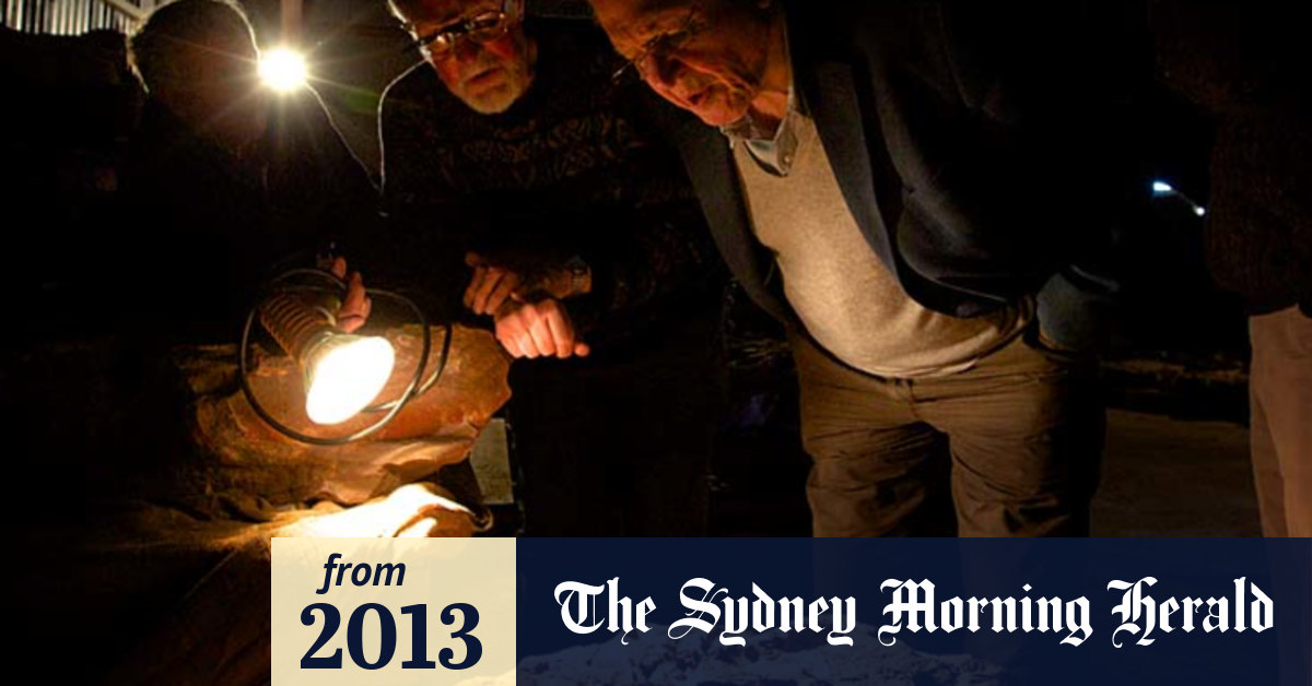 Video: Attenborough visits Canowindra's fish fossils