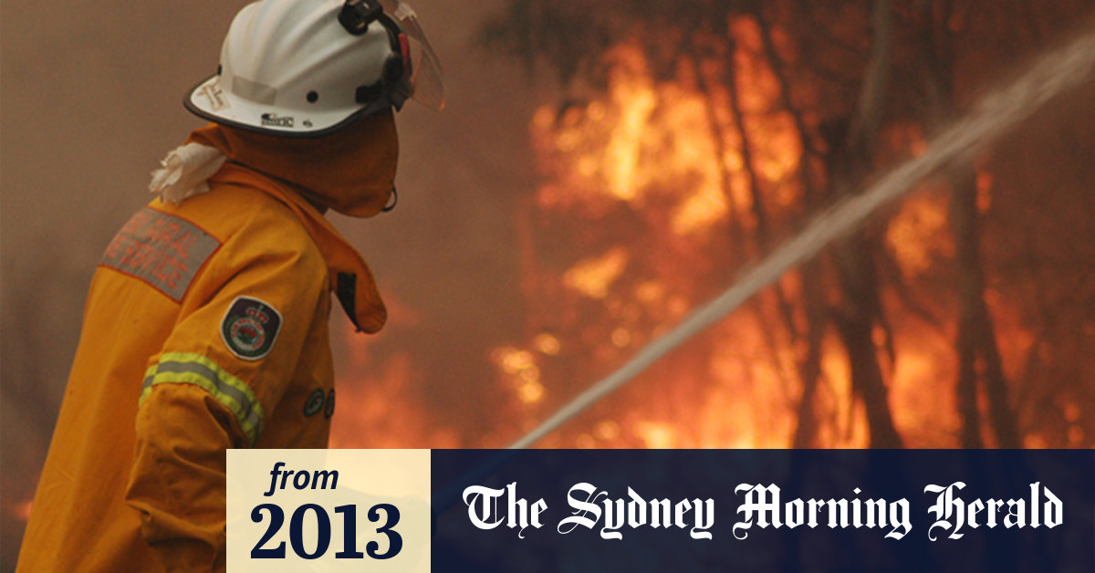 Video: On the bushfire front line