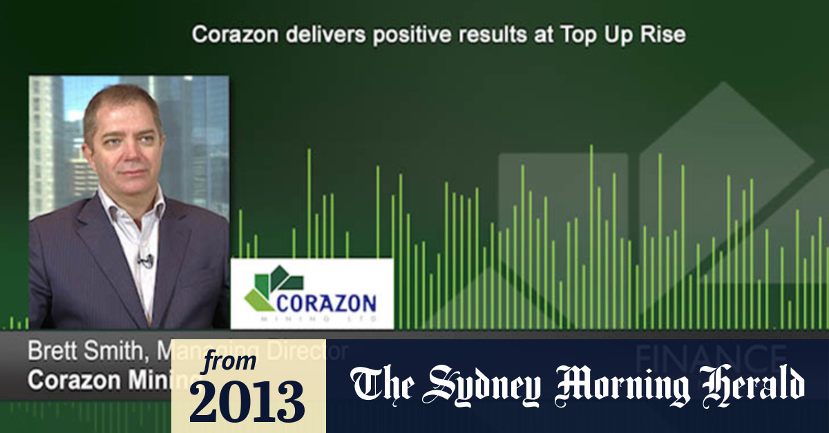 Video: Corazon delivers positive results at Top Up Rise