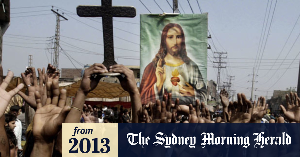 Protests in Pakistan over anti-Christian riot