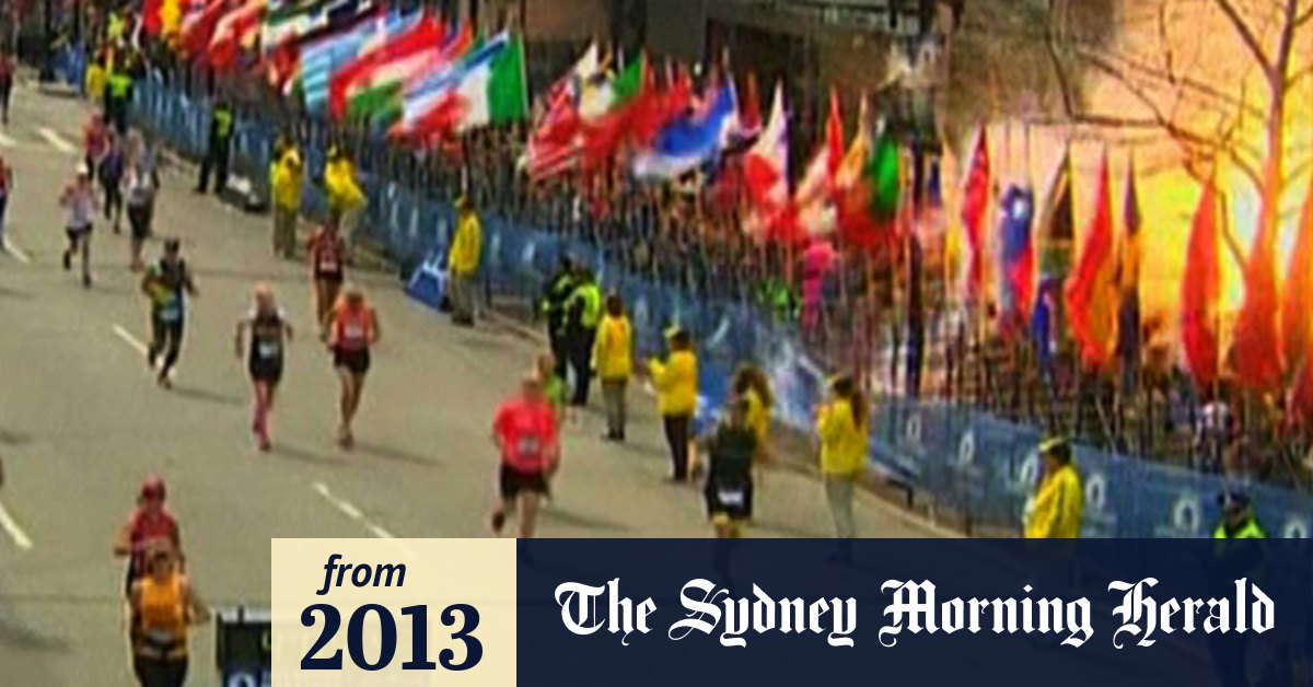 Video: Boston explosions captured on camera