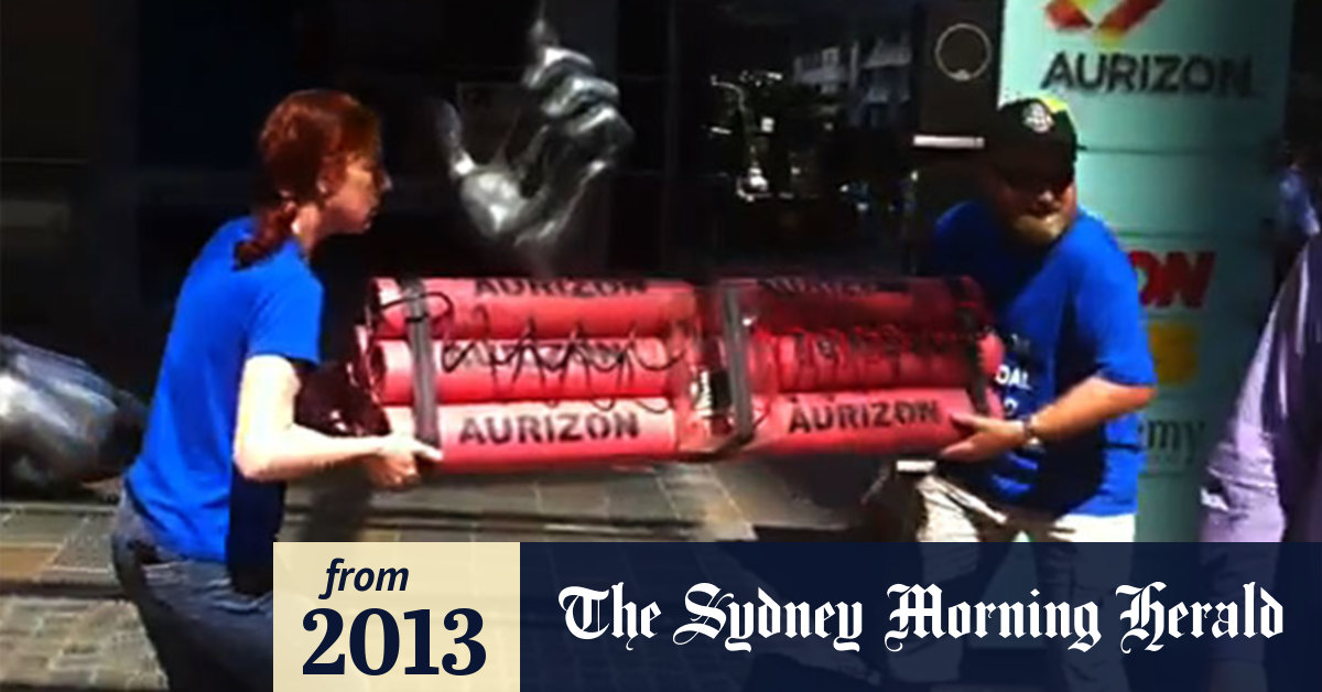 Video: Fake bomb targets coal mines