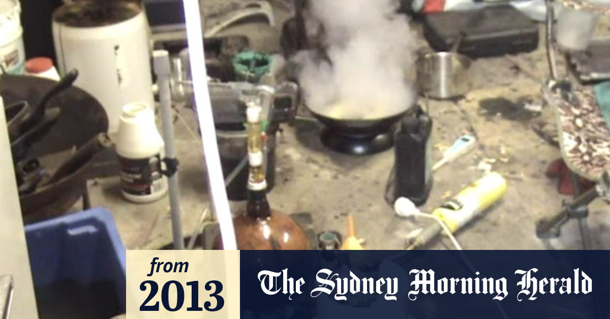 Video: Inside an illegal drug lab