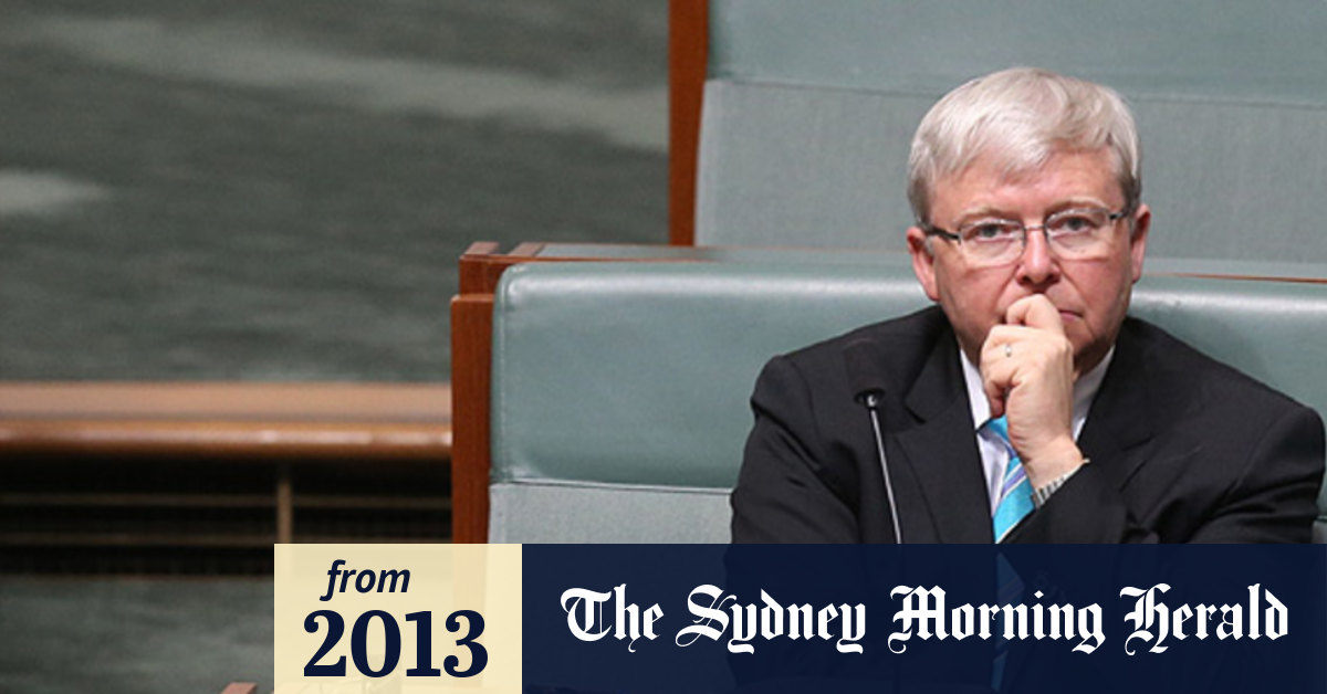 Rudd supporters move to force leadership vote