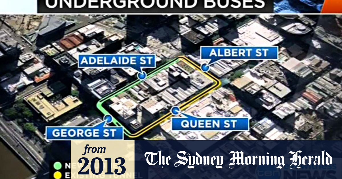 Video: Underground bus loop for the city
