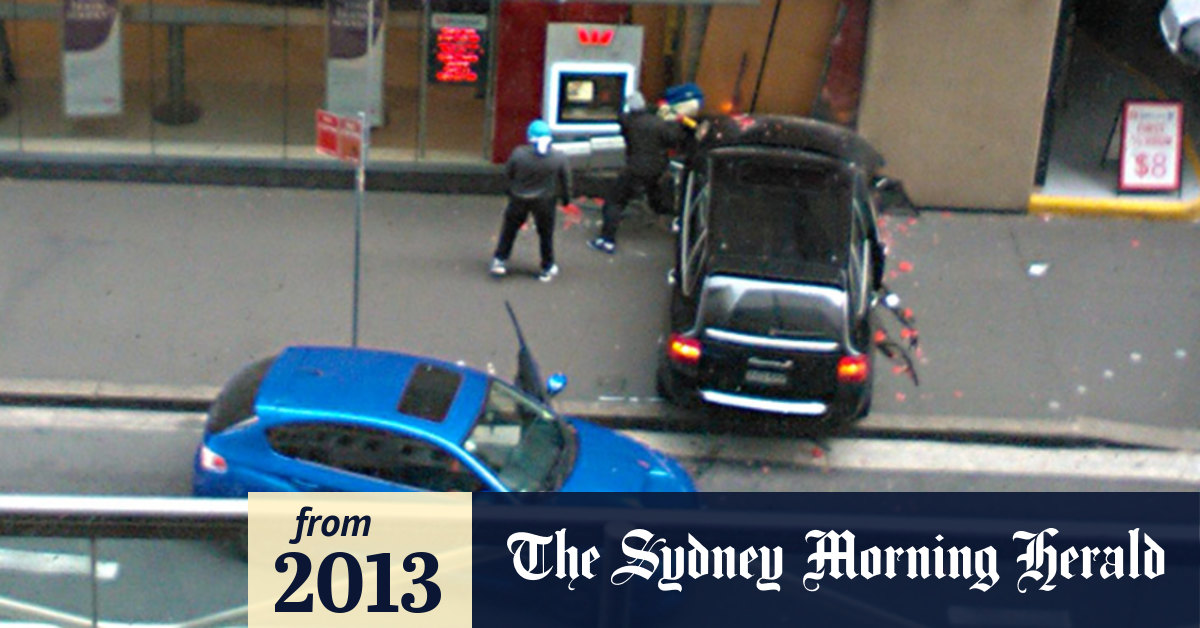 Video: Ram-raid robbery in CBD