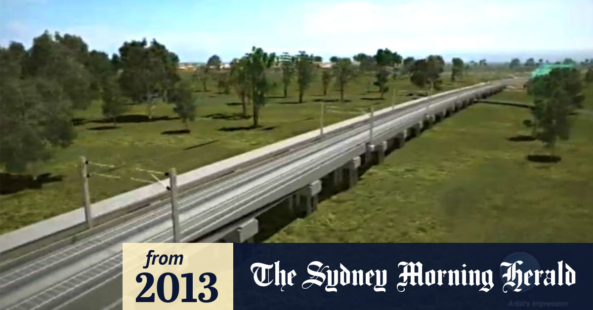 Video: Rail line to Redcliffe