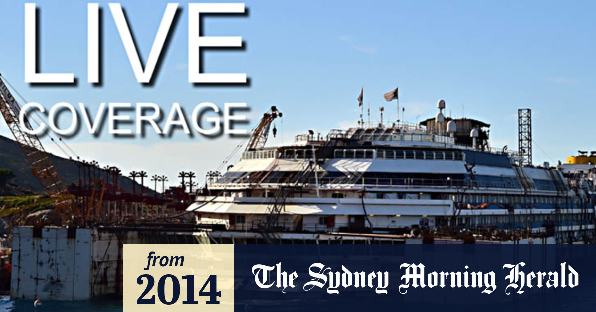 Video: Costa Concordia refloat starts