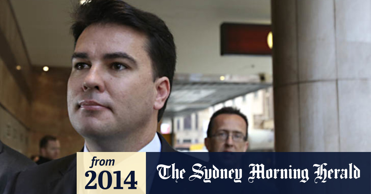 Video: Darren Webber arrives at ICAC