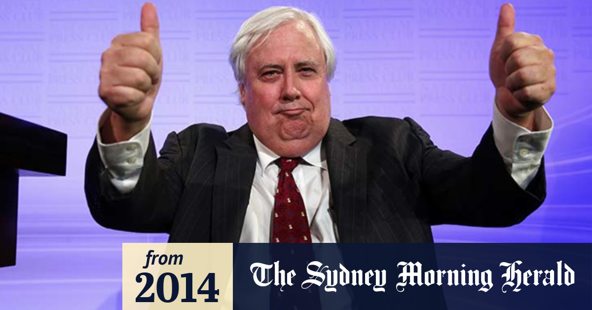 Video: Palmer's throwdown to Joe Hockey