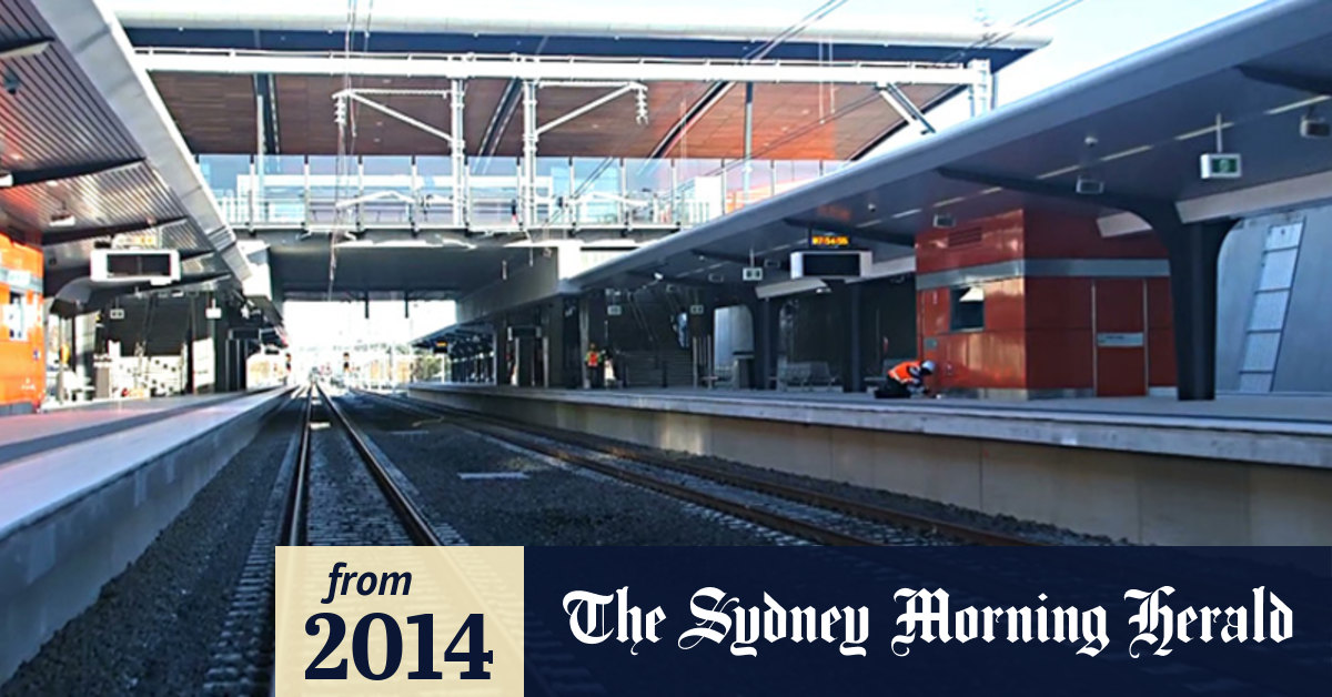 Video: South West Rail Link: first glimpse