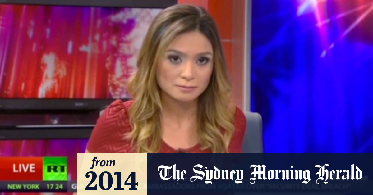 Video: Russia Today anchor quits over Ukriane