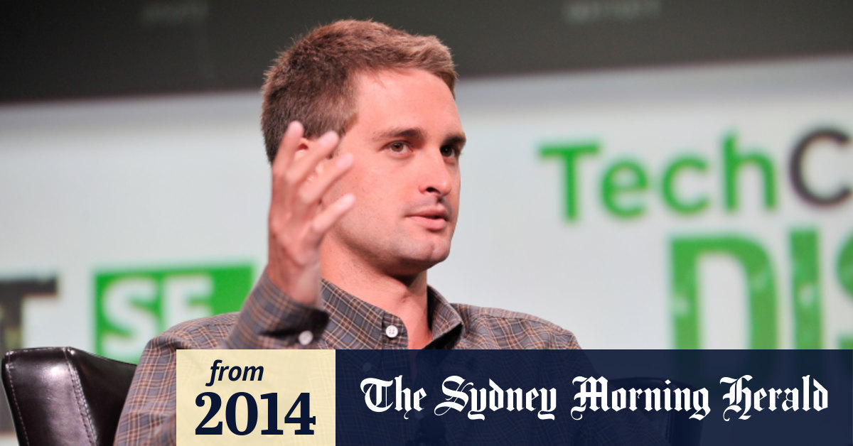 Snapchat CEO Evan Spiegel reveals why he rejected $3 billion Facebook deal