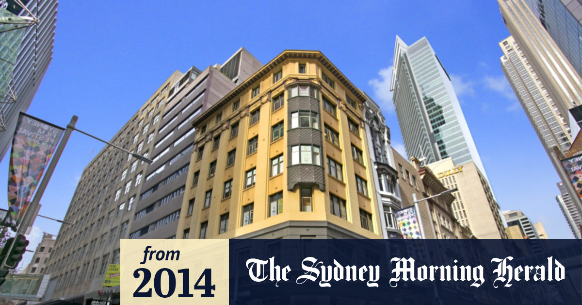 Iconic Pitt Street building on the market