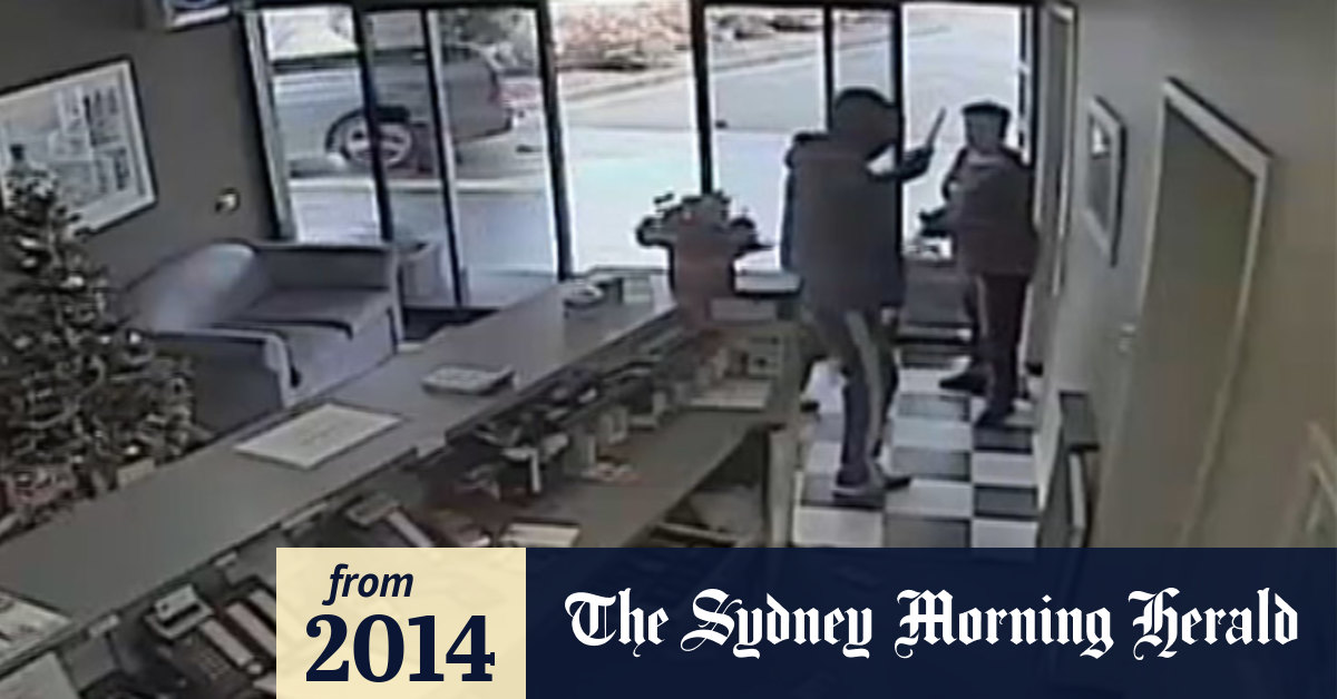 Video: CCTV: Armed robberies in north-west Melbourne