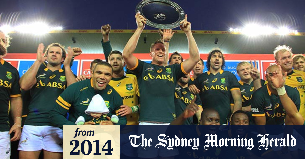 Video: Springboks finish with a flurry to beat Wallabies