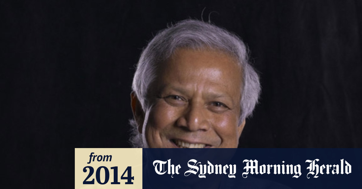 Access to credit a 'human right', says the father of microfinance