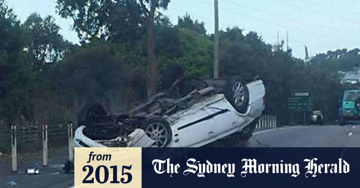 Video: Dash cam captures spectacular car crash