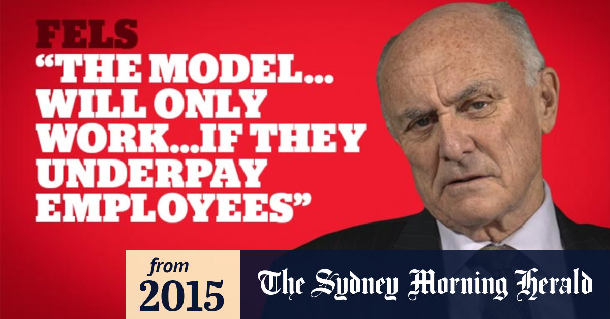 Video: 'The model will only work if they underpay employees'