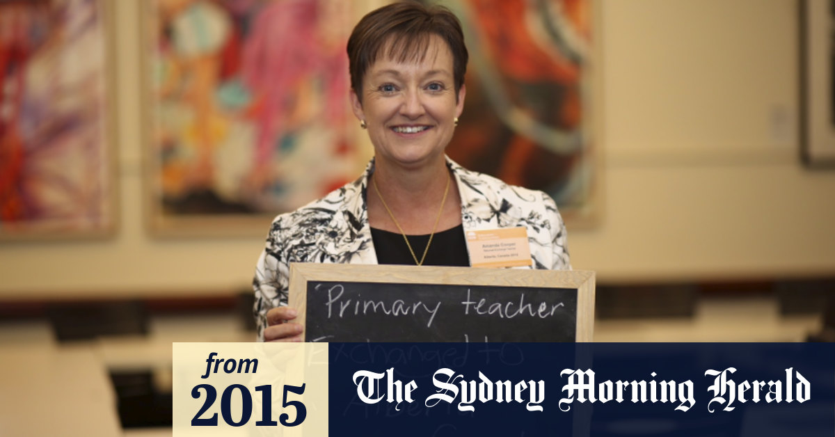 School teacher Amanda Cooper steps out of the comfort zone