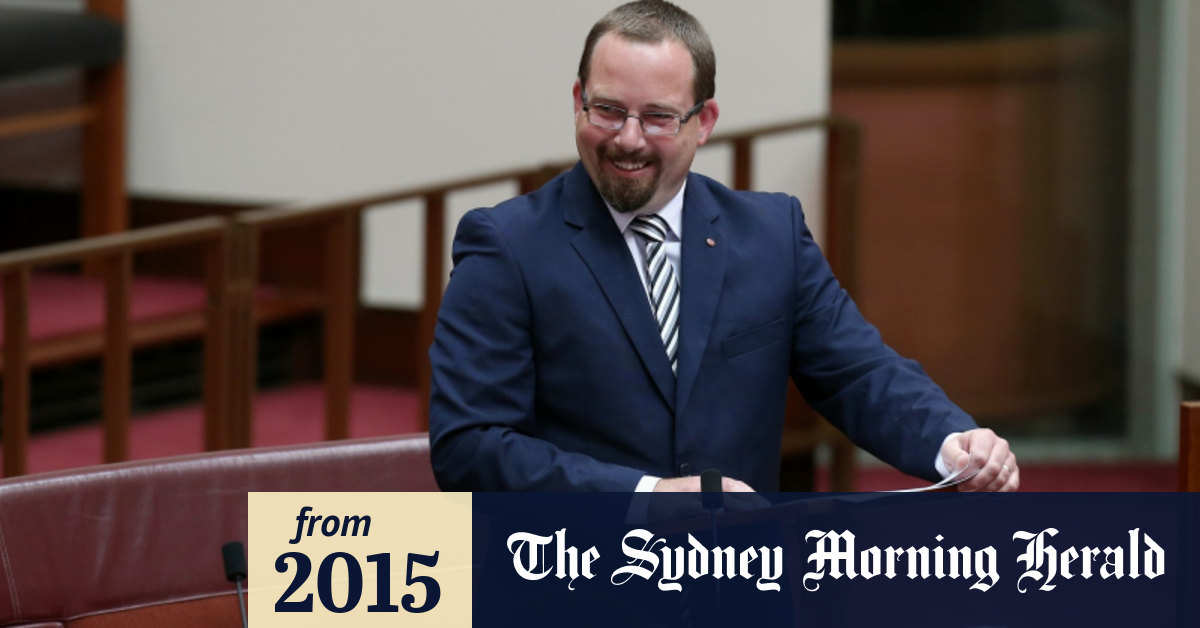 Ricky Muir's long-awaited first speech delivers defence of penalty rates