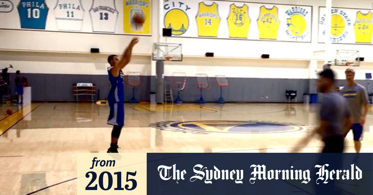 Video: Steph Curry hits 43 consecutive three-point shots