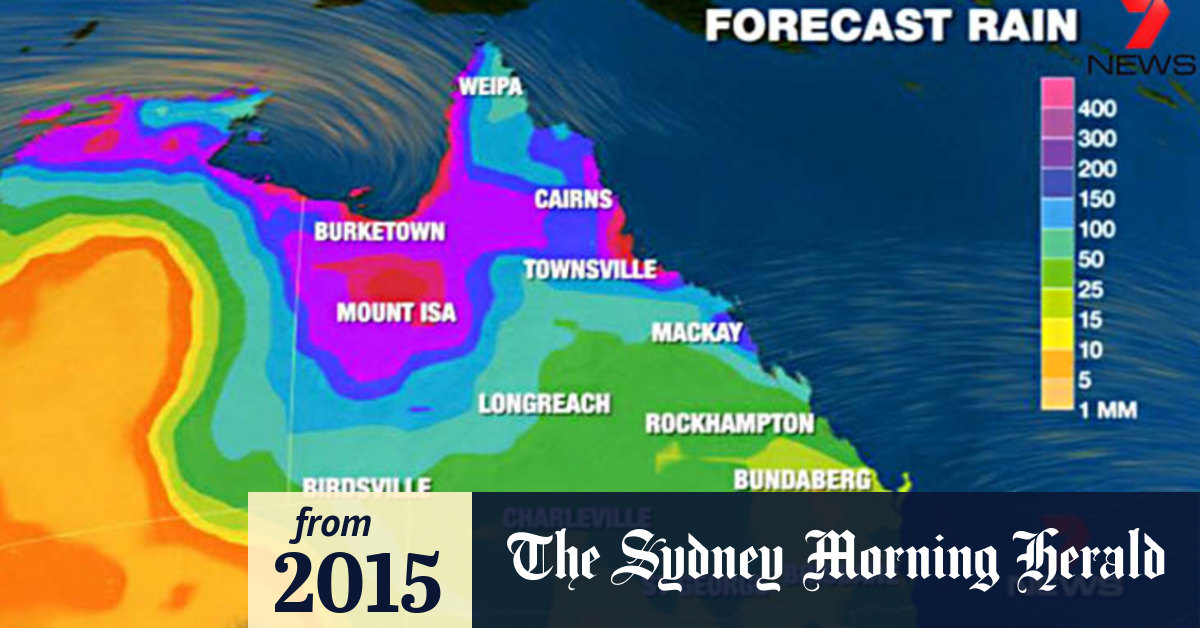Video: Cyclone could bring drought breaking rain
