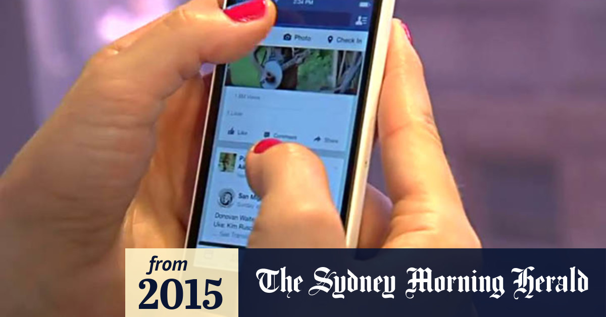 Video: And now the news... from Facebook